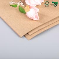 China Uncoated Unbleached Recycled Pulp Kraft Paper 230gsm 250gsm 300gsm for sale