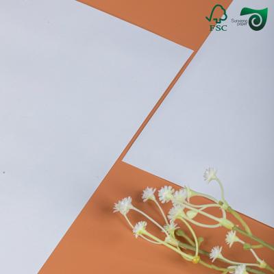 China FSC 90gsm 100gsm Glossy Couche Paper Coated Offset Paper For Global Export for sale