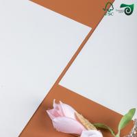 China FSC Double Sided Uncoated Paper Natural White 600um 900um For Beer Pads for sale