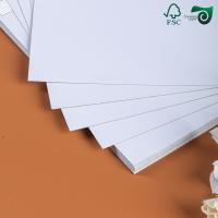 China FSC 250gsm 2850gsm Duplex Board With Grey Back For Shoe Box Manufacturing 79cm 109cm for sale