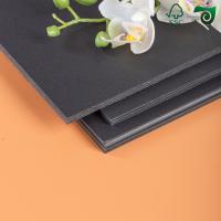 China 1.5mm High Thickness Double Side Black Cardboard FSC For Photo Album Pages for sale