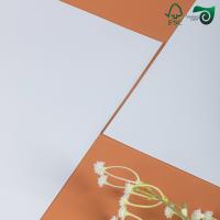 China 70gsm Metallic Paper For Beer Bottle Labels Silver Front White Back 765mm for sale