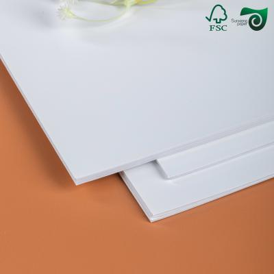 China FSC Waterproof PET Printing Sticker Paper Glossy White Synthetic Paper Sheets for sale