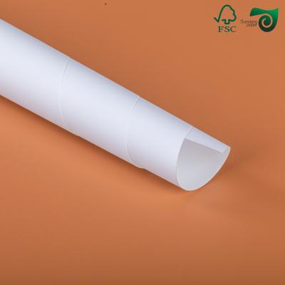 China FSC Certified Glossy C1S Art Paper  70gsm 80gsm 90gsm Optimized Coated One Side for sale