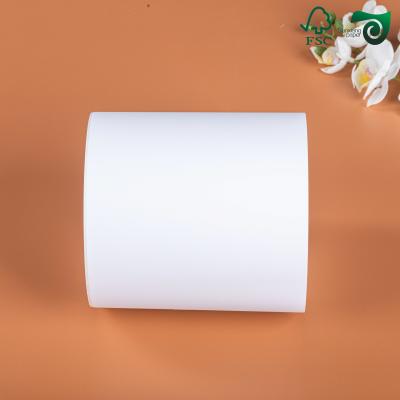 China 70gsm 80gsm Thermal Paper Jumbo Rolls Glossy Finish Custom Sizes FSC for sale