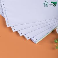 China 50gsm 55gsm CB CFB CF NCR Carbonless Printer Paper 65cm 92cm Blue Image For Invoices for sale
