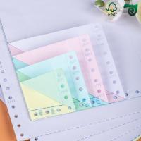 China 55GSM 60GSM 75GSM Black Image Carbonless Paper CB CFB CF Types 650mm 910mm for sale