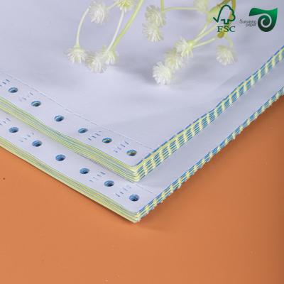 China FSC Certified Clean  Hygienic Receipt Blue Carbonless Paper Multiple Colors Available for sale