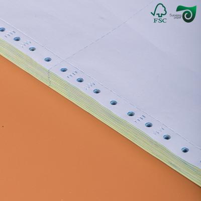 China FSC 55gsm  NCR Paper Carbonless Copy Paper With Black Blue Imaging  Various Formats Available for sale