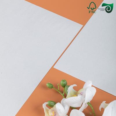 China 42g 45g 48.8g FSC Uncoated Light Grey News Printing Paper Roll 63cm Width for sale