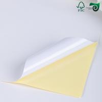 China FSC One Side White Glossy Beer Bottle Label Paper  Waterproof for sale