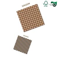 China FSC 40g 50g One Side Wax Coated Paper Food Grade Food Wrapping Paper White Kraft Coffee for sale