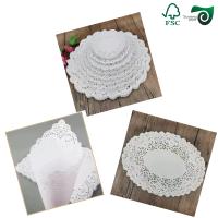 China FSC Grade 3 Food Tray Liner Paper 35gsm 40gsm Grease Resistant Paper for sale