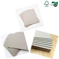 China FSC 3.0mm 1750gsm Grey Chipboard Sheets High Stiffness Book Binding Board For Photo Frame Backing for sale
