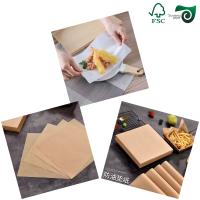 China FSC 55gsm One Side Glossy MG Brown Kraft Paper Food Grade Wrapping Packaging Solution for sale
