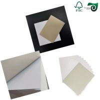 China 1000gsm 1.6mm 70cm 100cm Gray Solid Cardboard For Packaging Boxes for sale