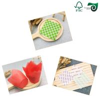 China FSC White Oilproof Cupcake Liners Paper For Baking Cups Tray 38gsm 40gsm for sale