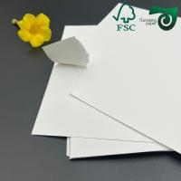 China FSC 270gsm Single Side Coated FBB Board 42 29.5 Inch High Stiffness Frozen Food Grade Board for sale
