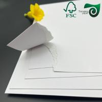 China FSC 400g C1S Glossy Coated White FBB Folding Box Board High Stiffness Recyclable for sale