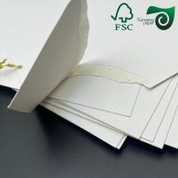 China Super White Absorbent Coaster Paper 0.4mm 0.6mm Beermat Base Paper for sale