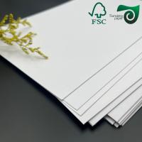 China FSC Certified 75gsm 80gsm High Whiteness Cast Coated Paper For Potato Chip Paper Can Tube Labels for sale