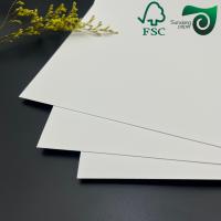 China FSC Certified Single Side Clay Coated Food Grade FBB Paper Board 215gsm 295gsm For Medicine Boxes for sale
