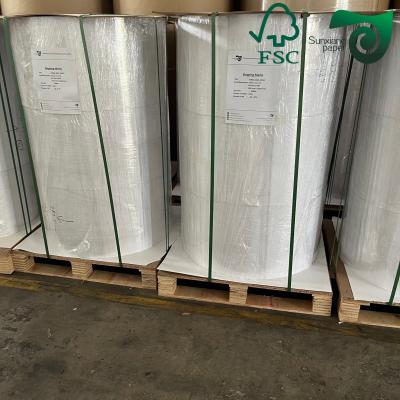 China FSC Grade 3 Food Tray Liner Paper 35gsm 40gsm Grease Resistant Paper for sale