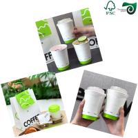 China 160gsm PE 15gsm Greaseproof PE Laminated Cupstock Paper Roll For Hot Beverage Cups for sale