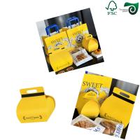 China FSC Brown White Uncoated Kraft Board 300gsm 400gsm For Food Box Packaging for sale
