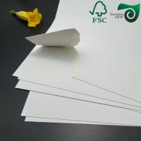 China FSC 275g 300g  GC1 FBB Board Bleached Cardboard Rolls Sheets 635mm Width for sale