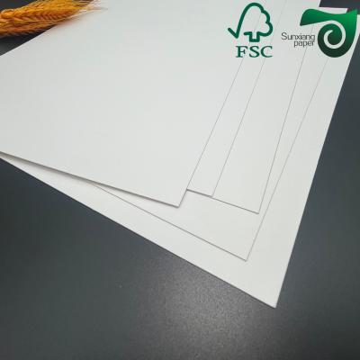 China FSC 275g 300g  GC1 FBB Board Bleached Cardboard Rolls Sheets 635mm Width for sale