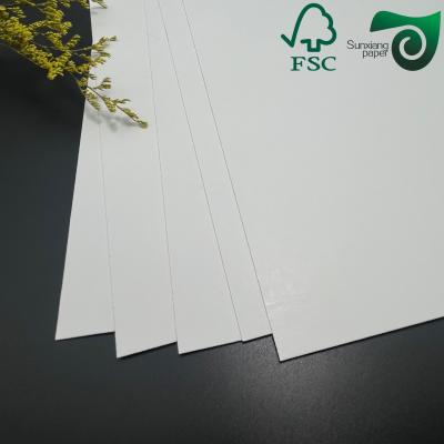 China FSC 260grs GC1 Board One Side Coated White Folding Board 100% Virgin Wood Pulp for sale