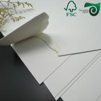 China High Bulk GC1 Coated FBB Board 260gsm 325gsm Food Grade White Paperboard for sale