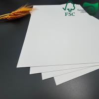 China FSC GC1  GT1 White Coated One Side Board 250gsm 400gsm For Luxury Packaging for sale