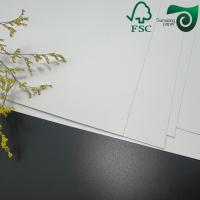 China 250G 300G Ivory Board SBS Paper Board One Side Coated White Sheets FSC for sale