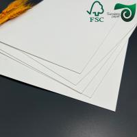 China FSC C1S Folding Box Board 215gsm 220gsm  White For Cigarettebox Carton Packaging for sale