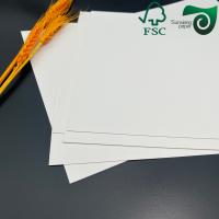 China FSC GC1  GT1 White Coated One Side Board 250gsm 400gsm For Luxury Packaging for sale