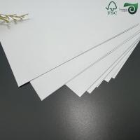 China FSC 300gsm Double Side Coated C2S Art Board Blue Core Game Card Paper 70cm 100cm for sale