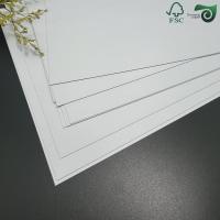 China FSC 300gsm Double Side Coated C2S Art Board Blue Core Game Card Paper 70cm 100cm for sale