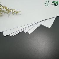 China 52cm 74cm White Blue Core Playing Card Paper C2S Glossy For DIY Game Cards for sale