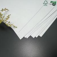 China FSC Black Core White Paper Cardboard  290gsm 300gsm  For  Card Making for sale