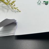 China FSC 310gsm Blue Core Playing Card Paper C2S Glossy Smooth Finish Card Stock for sale