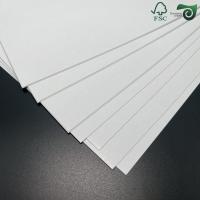 China 52cm 74cm White Blue Core Playing Card Paper C2S Glossy For DIY Game Cards for sale