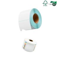 China FSC 80gsm 90gsm Single Sided Coated High Gloss White Paper  For Label   Packaging Applications for sale