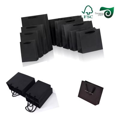 China 100% Recycled Pulp Black Cardboard 80gsm 450gsm Rigid Packaging Boxes for sale