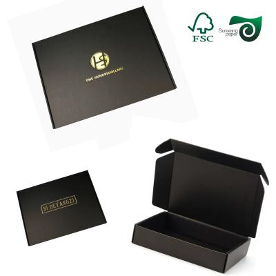 China FSC 300gsm Double Sided Uncoated Black Cardboard Premium Gift Box Packaging Grade for sale