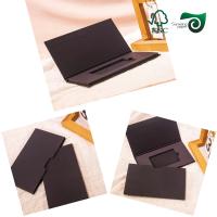 China FSC Certified 230gsm Thick Sturdy Black Cardboard Premium SBS Black Paperboard For Gift Box Wrapping for sale