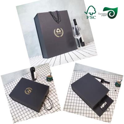 China FSC Certified 400gsm Uncoated Solid Black Virgin Pulp Paper  Ideal For Premium Product Boxes for sale