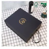 China FSC Certified 300gsm 400gsm Uncoated Solid Black Paper Book Binding Board School Books for sale