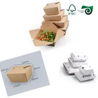 China FSC 300gsm Brown Back White Face CKB Board High Stiffness Frozen Food Packaging Board for sale